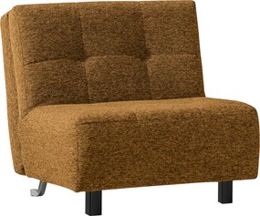 XXXLutz ROZKLÁDACÍ KŘESLO NA SPANÍ, textil, žlutá Novel - Rozkládací sedačky - 00246902612R