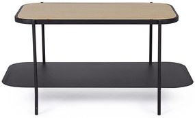 BIZZOTTO konferenční stolek EVERITT světlý 85x43 cm 0746564