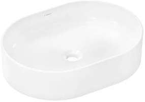 Hansgrohe Xuniva U - Umyvadlo na desku, 55x40 cm, bez přepadu, SmartClean, bílá 61073450