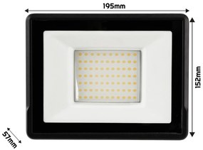 BERGE LED reflektor MASTER - 50W - IP65 - neutrální bílá