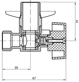 Toolight - Křišťálová stropní lampa APP514-5C Cristal, OSW-00071