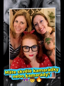 Srdcem darované Veselý hrneček pro kamarádky/kamarády/partu - na přání 3D ilustrace