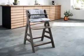 Hauck Polstrování Deluxe k židli Alpha+, Stretch grey