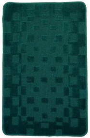 Kontrast Koupelnový koberec MALTA 50x80 cm tmavě zelený