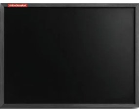 Křídová tabule černá MEMOBOARDS, černý rám 30 x 40 cm