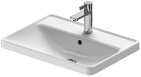 Duravit D-Neo - Umyvadlo zápustné 60x44 cm, 1 otvor pro baterii, bílá 0357600027