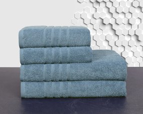 Forbyt froté ručník FINER, wellness, modrý, 50x95cm