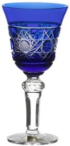 Sklenice na vínoFlake, barva modrá, objem 180 ml