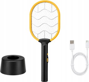 Verk Group Elektrický lapač komárů, much, hmyzu a můr – usb uv lampy – raketa – 2 režimy
