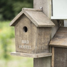 IB LAURSEN Ptačí budka Bird Hostel Classic, přírodní barva, dřevo