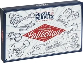PROFESSOR PUZZLE Hlavolam Puzzle  Perplex 10v1 / Sada kovových hlavola