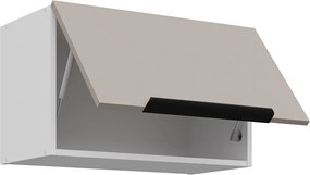 ARIA lb | horní skříňka 60 GU-36 1F výklopná | 60 cm | ANTI FINGERPRINT povrch | bílá/béžová