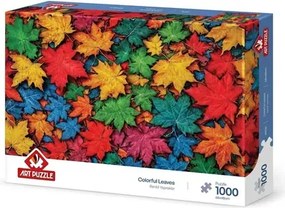 ART PUZZLE Puzzle Barevné listy / 1000 dílků / 68 x 48 cm