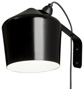 Nástěnná lampa Pasila, černá