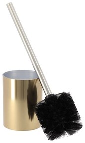 WC kartáč v nádobě GAUTIER 37,5 cm zlatý