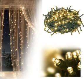 Vánoční světýlka vnitřní teplá bílá 300 LED