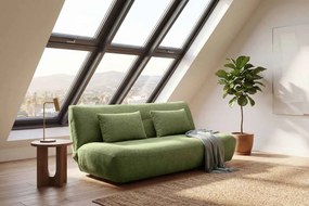 Designová rozkládací pohovka Litonya 200 cm zelená