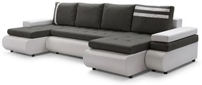 Casarredo - Komfort nábytek Rozkládací sedací souprava do U MELCHOR s úložným prostorem, Sioux 1115/Trinity 15 | Vyberte si sedačku:: levá