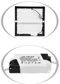 LED svítidlo Ecolite RAFA LED-CSQ-CCT/12W/CR 12W 3000/4000/6000K