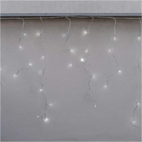 Propojovací vánoční řetěz bez zdroje EMOS Connecting D1CC02 ZY2001 100LED krápníky 2,5x0,9m studená bílá blikající