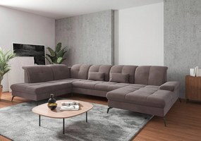 XXXLutz SEDACÍ SOUPRAVA, textil, šedohnědá Sit & More - Sedací soupravy - 000144011564