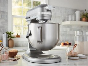 KitchenAid Artisan kuchyňský robot se zvedací mísou 6,6 l, stříbrná, 5KSM70SHXECU