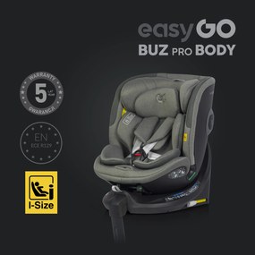 Sada autosedaček 2v1 EasyGo Buz Pro a Buz Pro Body Greener