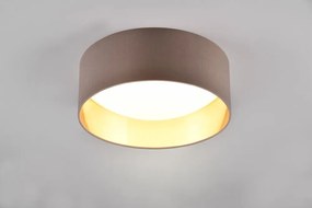 Světle hnědé LED stropní svítidlo ø 30 cm Locarno – Reality