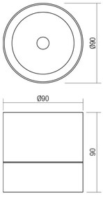 Redo 90627 - LED Venkovní bodové svítidlo SHAFT LED/13W/230V IP65 antracit
