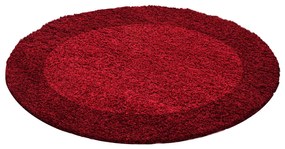 Ayyildiz Kusový koberec LIFE 1503, kulatý, Červená Rozměr koberce: 200 cm KRUH