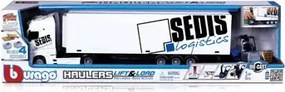 Bburago HAULERS LIFT  LOAD M-B Actros kamion s přívěsem + příslušenstv