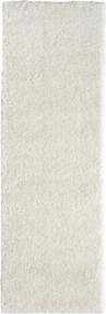 My Flair, Běhoun My Shaggy creme, 80x300, bílá, chodba / předsíň