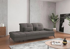 XXXLutz LENOŠKA, textil, barvy grafitu Sit & More - Online Only sedačky - 000144009076