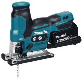 Makita - 18V AKU přímočará pila, 2x aku 5,0 Ah, nabíječka DJV185RTJ