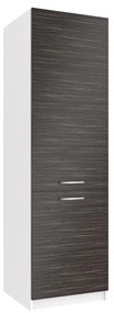 Vysoká kuchyňská skříňka Belini na vestavnou lednici 60 cm královský eben  TOR SSL60/1/WT/HK/0/P