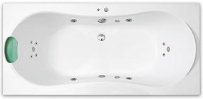 Arttec KRONA SURF CHROMO 180 x 80 cm PAN04392 hydromasážní vana