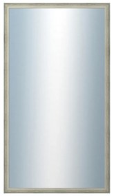 DANTIK - Zarámované zrcadlo - rozměr s rámem cca 50x90 cm z lišty DELFINO stříbrná (2897)