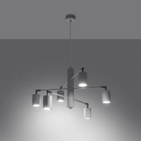 Lustr SOLLUX LEMMI 6 bílý GU10 6x10W bez žárovky SL.1206