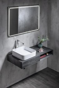 Sapho, GEMINI LED podsvícené zrcadlo 1000x700mm, GM100
