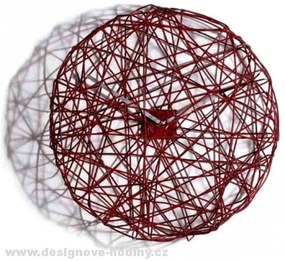 Designové hodiny Diamantini & Domeniconi Ci Vediamo red 50cm