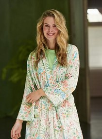 Pip Studio Naomi kimono Querida, bílé (Kimono z měkké strečové viskózy)