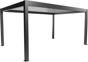 Biohort Pergola 5 x 3,5 tmavě šedá/bílá 515,5 x 367,5 cm