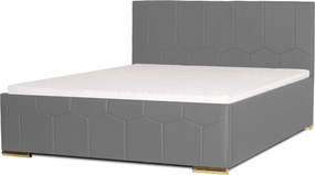 Postel KAMI 120x200 cm červená Bez matrace