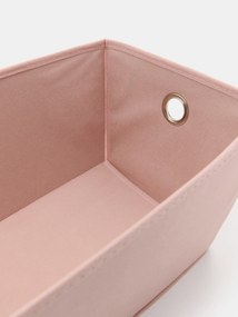 Sinsay - Látkový koš na uložení s uchy - růžová