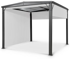 Pantheon Cortina Solid Sky, pergola, přístřešek, 3 × 3 m, polykarbonát