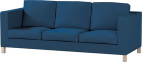 Potah na pohovku IKEA Karlanda 3-místná nerozkládací, krátký barva tmavě modrá