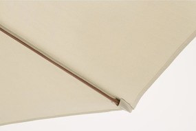 Béžový slunečník ø 300 cm Palinuro – Bizzotto