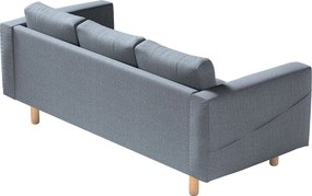 Potah na pohovku IKEA Norsborg 3-místná barva šedá látka pletený vzor