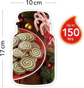 Yankee Candle vonná svíčka Classic ve skle velká Peppermint Pinwheels 623 g