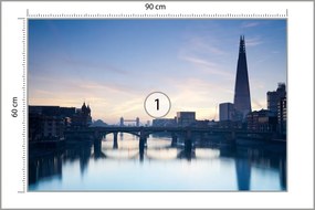 Fototapeta Panorama Londýna Omyvatelný vlies 90x60